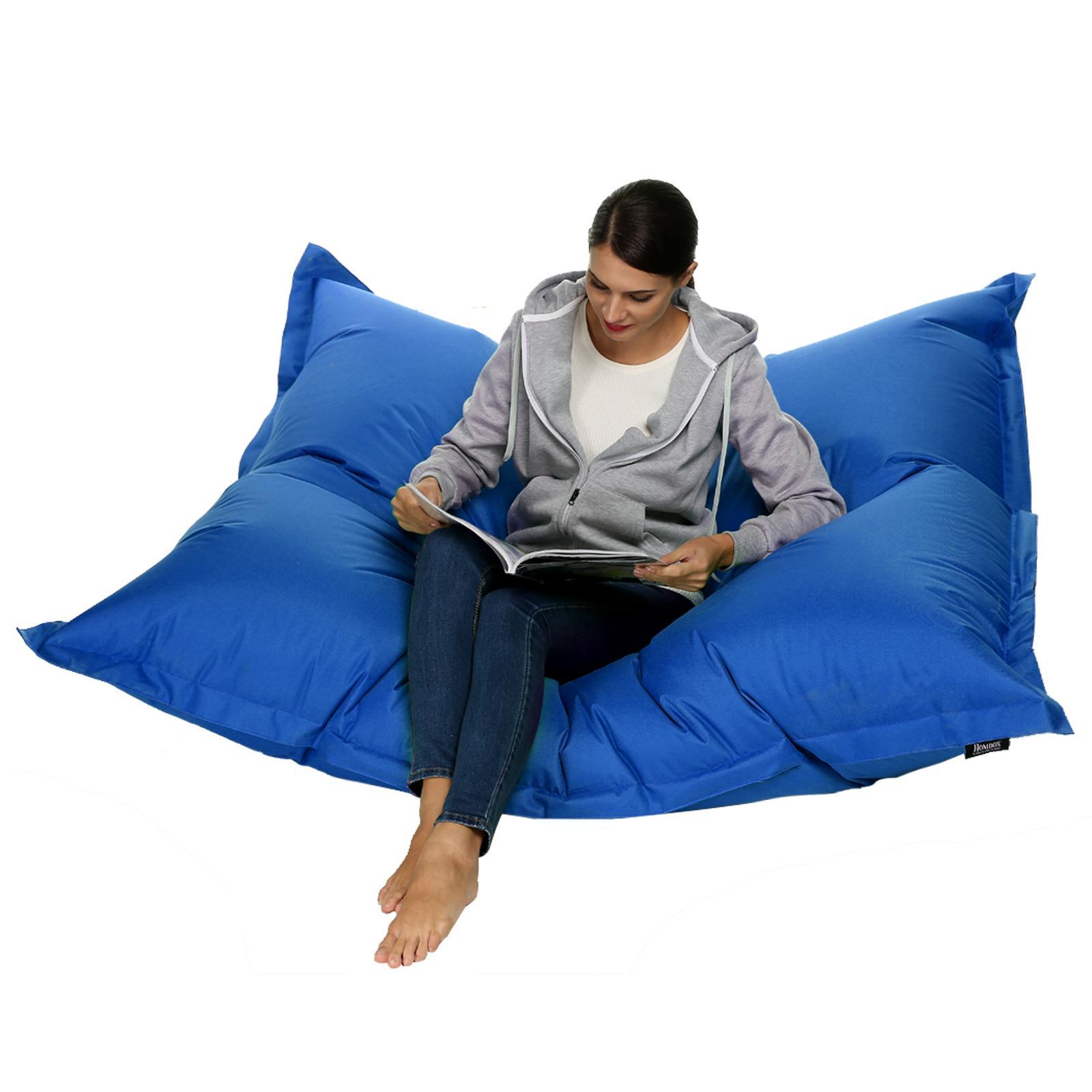 Hot Xxl Adult Bean Bag Water Resistant Beanbag Lounger Gamer Cushion