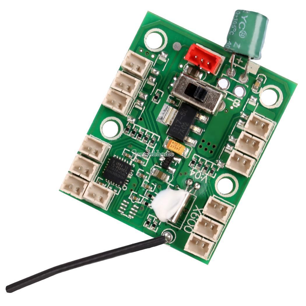 New Electric Receiver Board For MJX X600 RC Quadcopter PCB Circuit ...