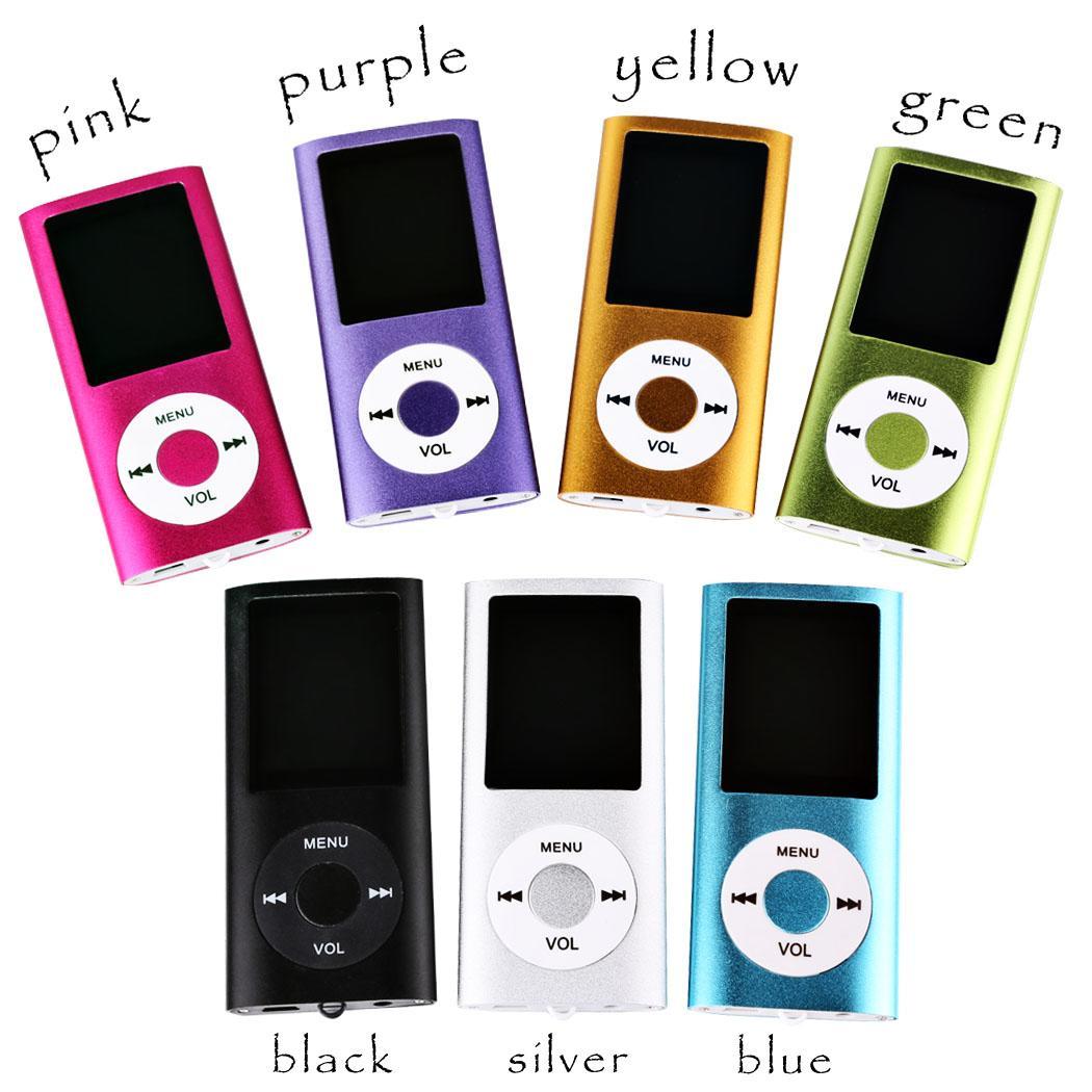 32GB Slim Mp3 Mp4 Player Avec 1,8 "écran LCD Radio FM Jeux vidéo et ...